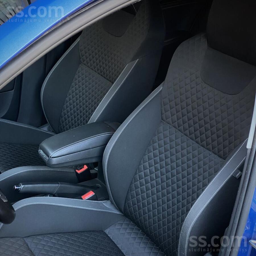 Blue Skoda Rapid 2018 in Jelgava, with an engine capacity of 1.40 L and mileage of 159 thousand km for 5000 €, photo 8 on AUTOMOTO.COM.LV