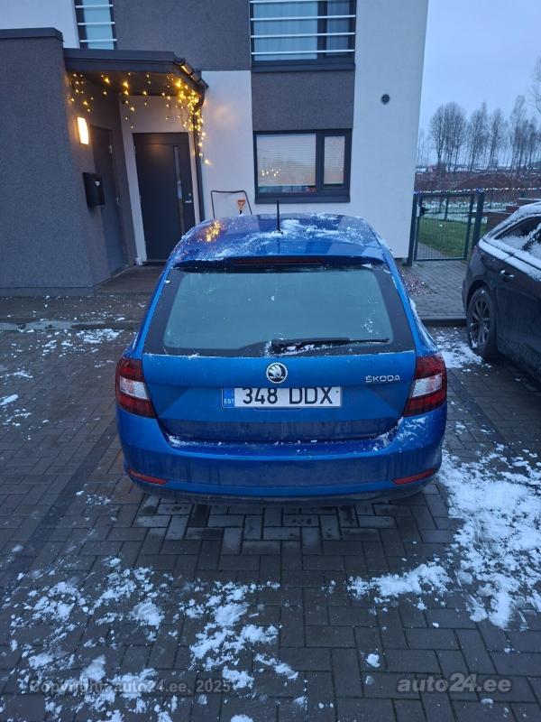 Blue Skoda Rapid 2018 in Tartu, with an engine capacity of 1.40 L and mileage of 44 thousand km for 12000 €, photo 2 on AUTOMOTO.COM.LV
