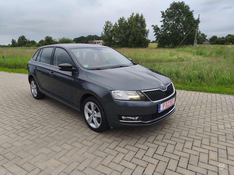 Zils Skoda Rapid 2018 Kauņa, ar dzinēja tilpumu 1.00 L un nobraukumu 167 tūkst. km par 6100 €, foto 3 vietnē AUTOMOTO.COM.LV