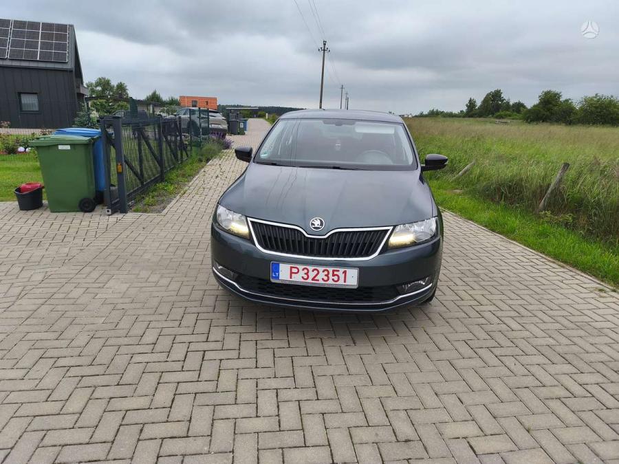 Zils Skoda Rapid 2018 Kauņa, ar dzinēja tilpumu 1.00 L un nobraukumu 167 tūkst. km par 6100 €, foto 4 vietnē AUTOMOTO.COM.LV