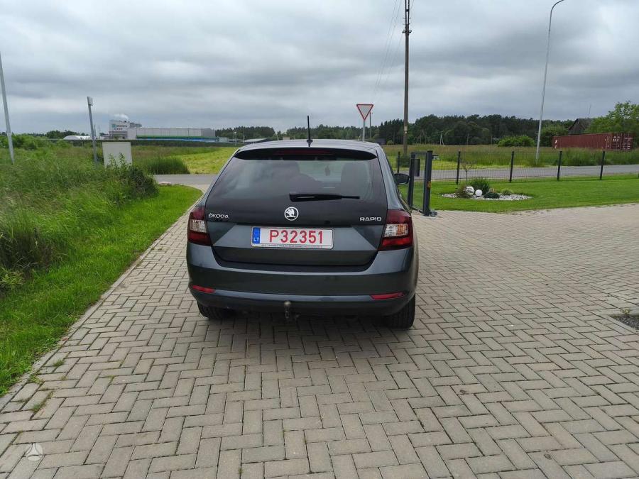 Zils Skoda Rapid 2018 Kauņa, ar dzinēja tilpumu 1.00 L un nobraukumu 167 tūkst. km par 6100 €, foto 8 vietnē AUTOMOTO.COM.LV
