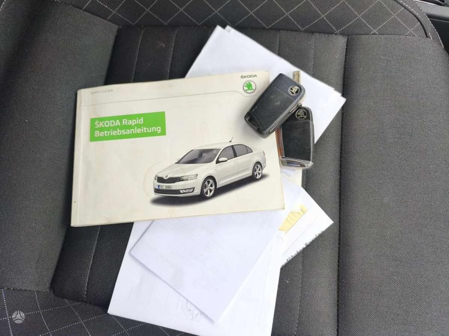 Zils Skoda Rapid 2018 Kauņa, ar dzinēja tilpumu 1.00 L un nobraukumu 167 tūkst. km par 6100 €, foto 26 vietnē AUTOMOTO.COM.LV