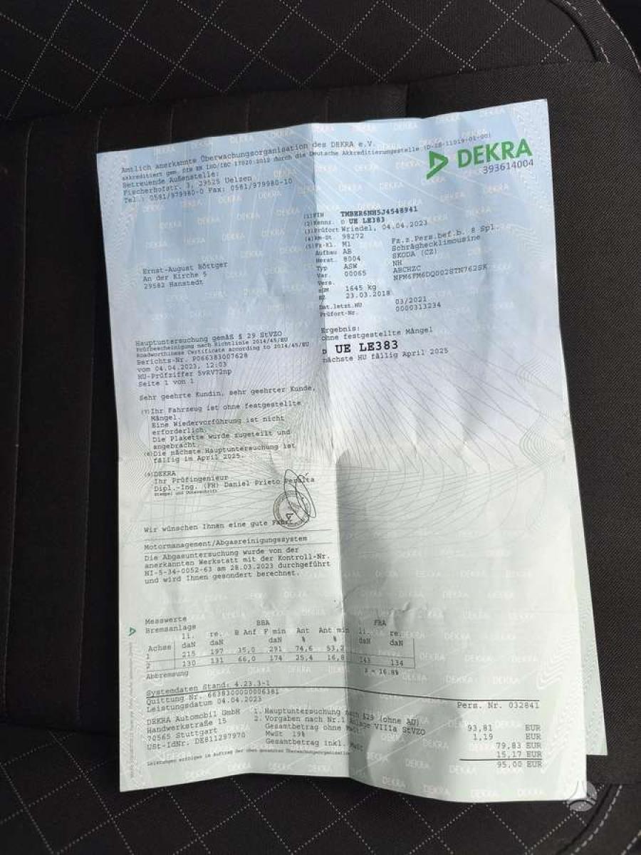 Zils Skoda Rapid 2018 Kauņa, ar dzinēja tilpumu 1.00 L un nobraukumu 167 tūkst. km par 6100 €, foto 28 vietnē AUTOMOTO.COM.LV
