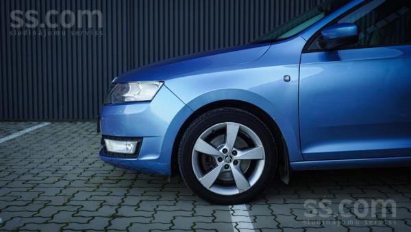 Blue Skoda Rapid 2013 in Riga, with an engine capacity of 1.60 L and mileage of 270 thousand km for 4000 €, photo 3 on AUTOMOTO.COM.LV