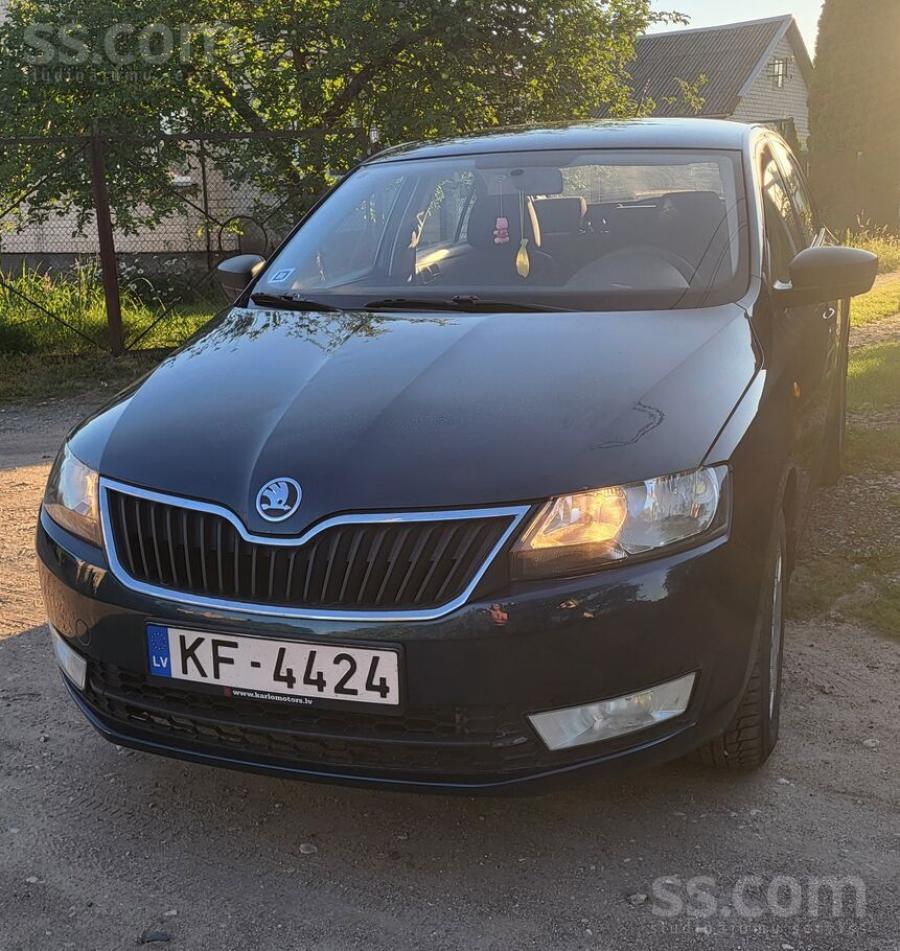 Zils Skoda Rapid 2013 Daugavpils, ar dzinēja tilpumu 1.20 L un nobraukumu 310 tūkst. km par 1700 €, foto 1 vietnē AUTOMOTO.COM.LV