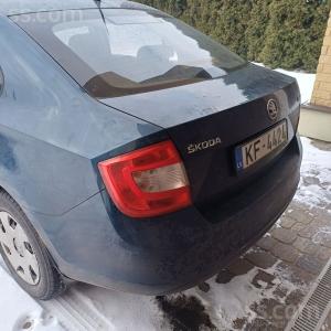 Blue Skoda Rapid 2013 in Riga, with an engine capacity of 1.20 L and mileage of 308 thousand km for 1750 €, photo 4 on AUTOMOTO.COM.LV