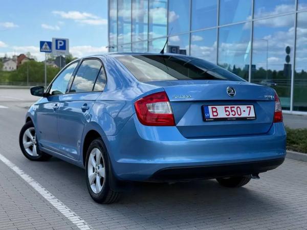 Zils Skoda Rapid 2016 Rēzekne, ar dzinēja tilpumu 1.60 L un nobraukumu 152 tūkst. km par 4990 €, foto 4 vietnē AUTOMOTO.COM.LV