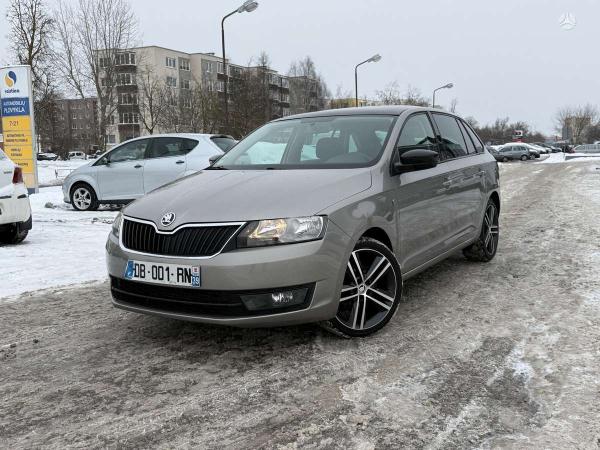 Brown Skoda Rapid 2013 in Panevezys, with an engine capacity of 1.60 L and mileage of 257 thousand km for 4990 €, photo 1 on AUTOMOTO.COM.LV