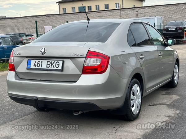 Brown Skoda Rapid 2013 in Narva, with an engine capacity of 1.20 L and mileage of 219 thousand km for 2999 €, photo 8 on AUTOMOTO.COM.LV