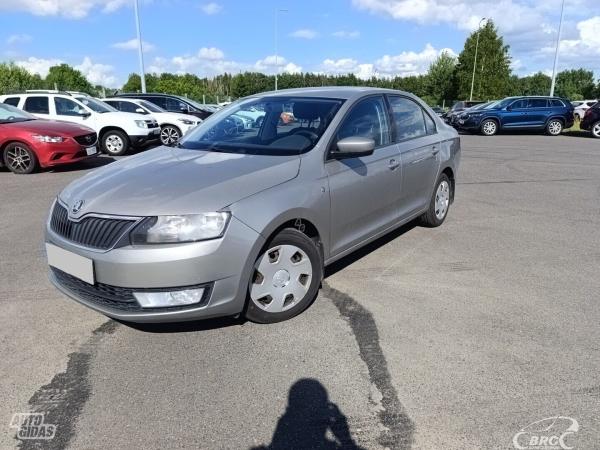 Коричневый Шкода Рапид 2014 в Авиженяй, объемом двигателя 1.60 л и пробегом 188 тыс. км за 3900 €, фото 1 на AUTOMOTO.COM.LV