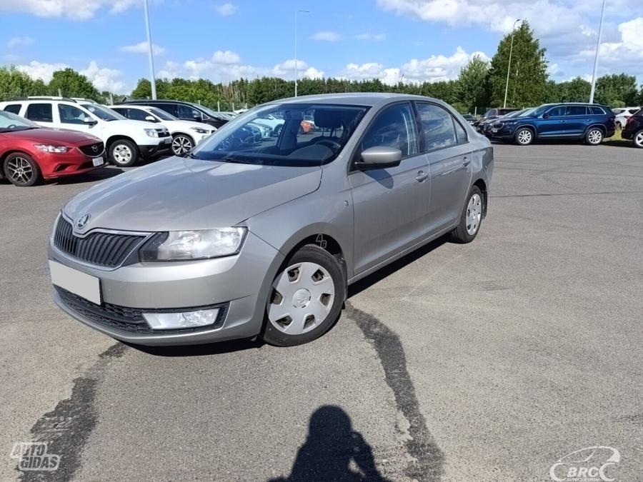 Коричневый Шкода Рапид 2014 в Авиженяй, объемом двигателя 1.60 л и пробегом 188 тыс. км за 3900 €, фото 1 на AUTOMOTO.COM.LV