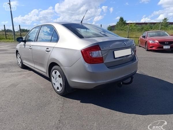Коричневый Шкода Рапид 2014 в Авиженяй, объемом двигателя 1.60 л и пробегом 188 тыс. км за 3900 €, фото 3 на AUTOMOTO.COM.LV