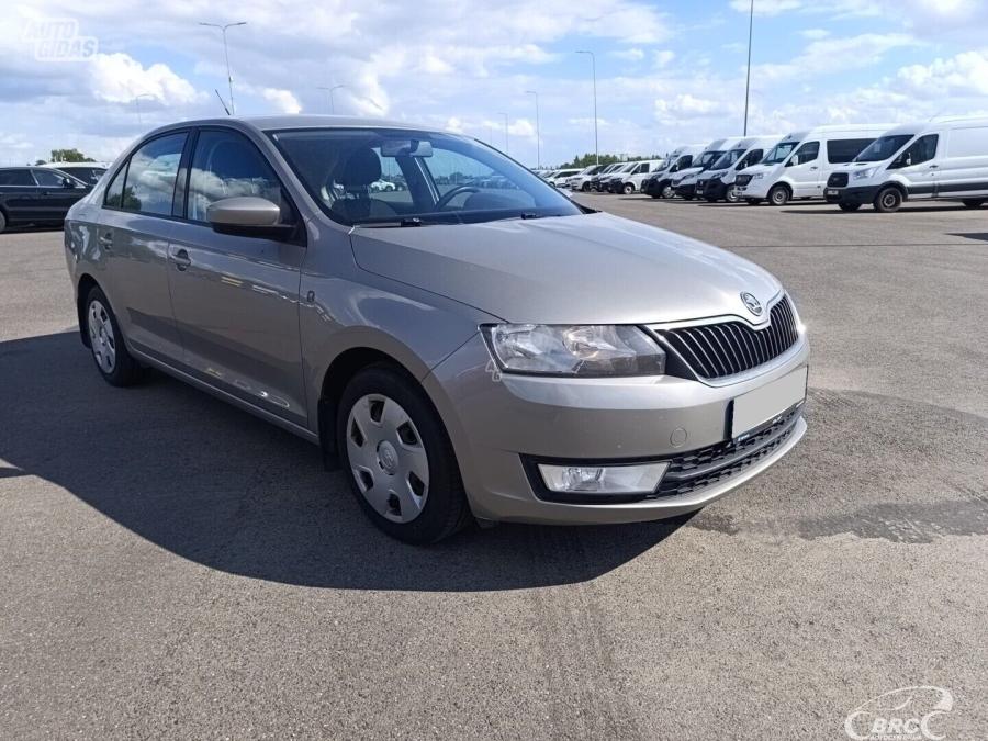 Коричневый Шкода Рапид 2014 в Авиженяй, объемом двигателя 1.60 л и пробегом 188 тыс. км за 3900 €, фото 8 на AUTOMOTO.COM.LV