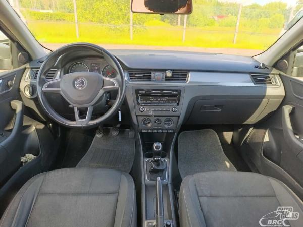 Коричневый Шкода Рапид 2014 в Авиженяй, объемом двигателя 1.60 л и пробегом 188 тыс. км за 3900 €, фото 9 на AUTOMOTO.COM.LV