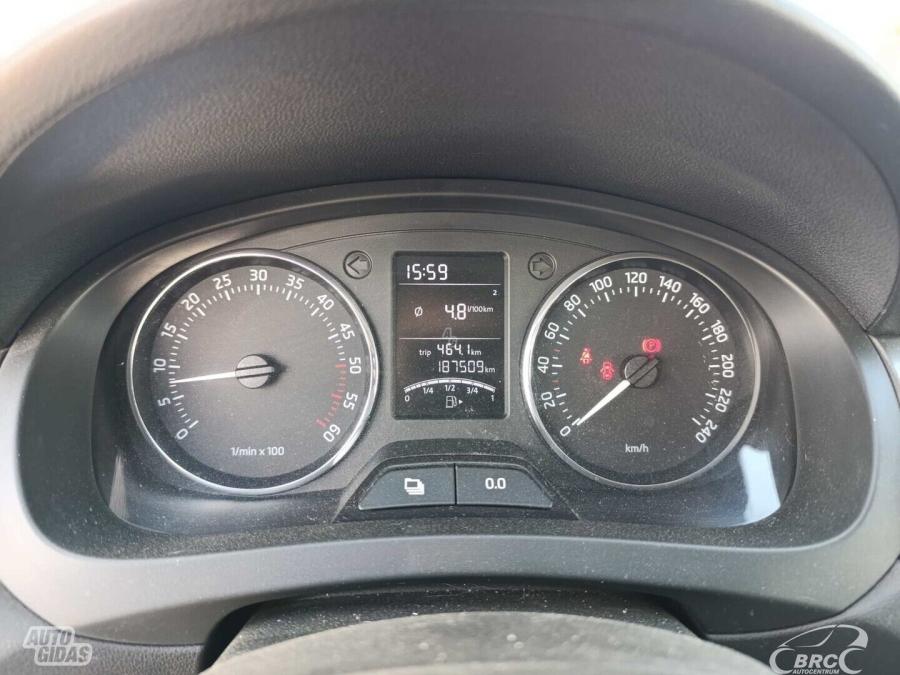 Коричневый Шкода Рапид 2014 в Авиженяй, объемом двигателя 1.60 л и пробегом 188 тыс. км за 3900 €, фото 16 на AUTOMOTO.COM.LV