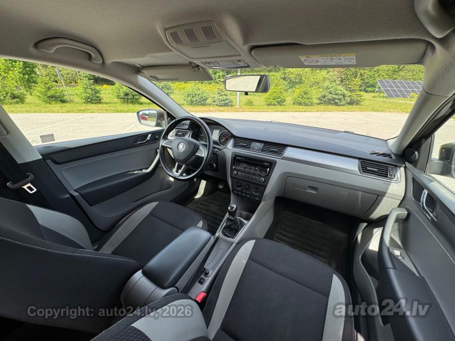 Brown Skoda Rapid 2015 in Tallinn, with an engine capacity of 1.20 L and mileage of 134 thousand km for 4999 €, photo 7 on AUTOMOTO.COM.LV