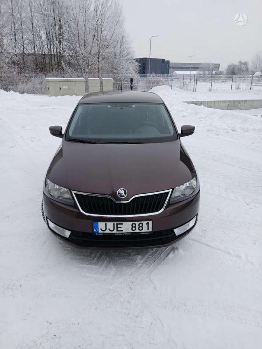 Brūns Skoda Rapid 2016 Kauņa, ar dzinēja tilpumu 1.20 L un nobraukumu 192 tūkst. km par 6200 €, foto 2 vietnē AUTOMOTO.COM.LV