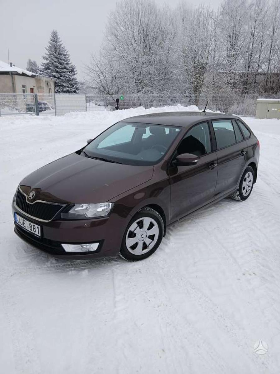 Brūns Skoda Rapid 2016 Kauņa, ar dzinēja tilpumu 1.20 L un nobraukumu 192 tūkst. km par 6200 €, foto 3 vietnē AUTOMOTO.COM.LV