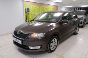 Brūns Skoda Rapid 2016 Viļņa, ar dzinēja tilpumu 1.20 L un nobraukumu 175 tūkst. km par 6900 €, foto  vietnē AUTOMOTO.COM.LV