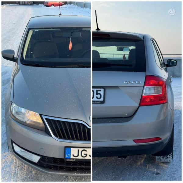 Brūns Skoda Rapid 2016 Viļņa, ar dzinēja tilpumu 1.20 L un nobraukumu 220 tūkst. km par 4900 €, foto 8 vietnē AUTOMOTO.COM.LV