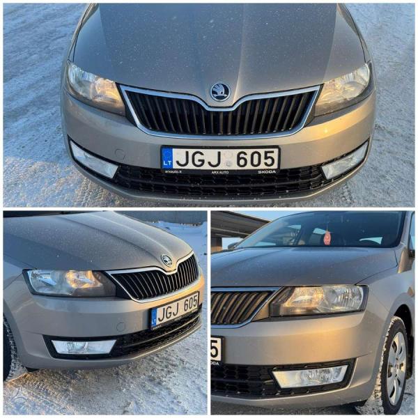 Brūns Skoda Rapid 2016 Viļņa, ar dzinēja tilpumu 1.20 L un nobraukumu 220 tūkst. km par 4900 €, foto 10 vietnē AUTOMOTO.COM.LV