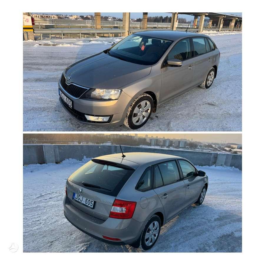Brūns Skoda Rapid 2016 Viļņa, ar dzinēja tilpumu 1.20 L un nobraukumu 220 tūkst. km par 4900 €, foto 11 vietnē AUTOMOTO.COM.LV