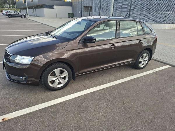 Brūns Skoda Rapid 2016 Viļņa, ar dzinēja tilpumu 1.20 L un nobraukumu 186 tūkst. km par 5500 €, foto 1 vietnē AUTOMOTO.COM.LV