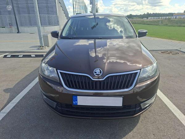 Brūns Skoda Rapid 2016 Viļņa, ar dzinēja tilpumu 1.20 L un nobraukumu 186 tūkst. km par 5500 €, foto 4 vietnē AUTOMOTO.COM.LV