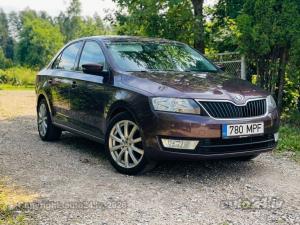 Brown Skoda Rapid 2015 in Tallinn, with an engine capacity of 1.20 L and mileage of 103 thousand km for 6000 €, photo  on AUTOMOTO.COM.LV