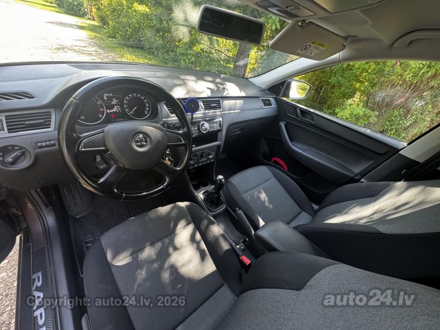 Brūns Skoda Rapid 2015 Tallina, ar dzinēja tilpumu 1.20 L un nobraukumu 103 tūkst. km par 6000 €, foto 7 vietnē AUTOMOTO.COM.LV