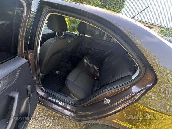 Brūns Skoda Rapid 2015 Tallina, ar dzinēja tilpumu 1.20 L un nobraukumu 103 tūkst. km par 6000 €, foto 7 vietnē AUTOMOTO.COM.LV