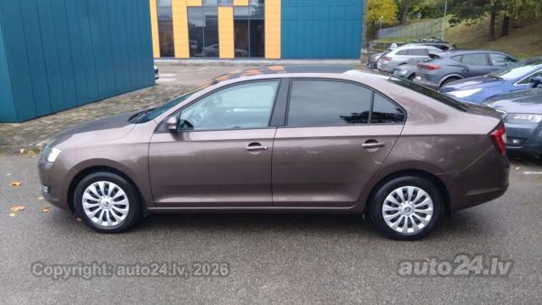 Brown Skoda Rapid 2018 in Tallinn, with an engine capacity of 1.00 L and mileage of 141 thousand km for 6100 €, photo 2 on AUTOMOTO.COM.LV