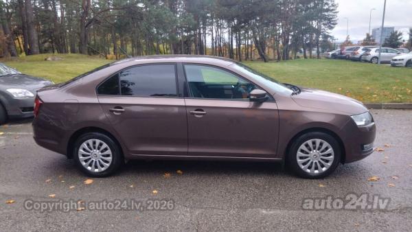 Brown Skoda Rapid 2018 in Tallinn, with an engine capacity of 1.00 L and mileage of 141 thousand km for 6100 €, photo 3 on AUTOMOTO.COM.LV