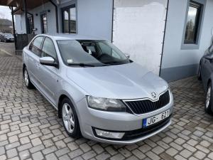 Grey Skoda Rapid 2013 in Riga, with an engine capacity of 1.60 L and mileage of 274 thousand km for 4450 €, photo  on AUTOMOTO.COM.LV
