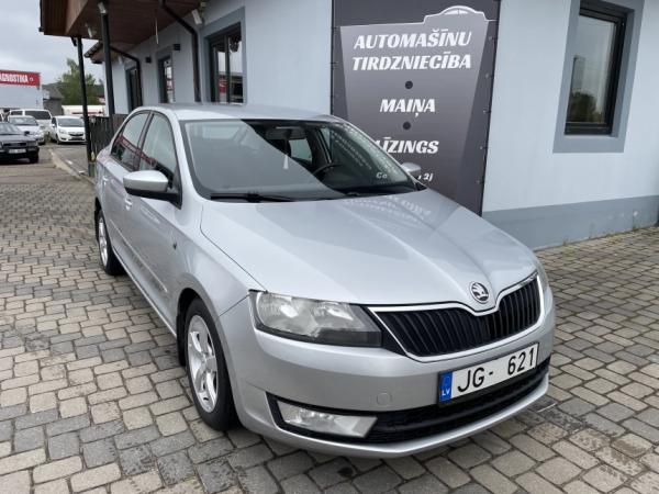 Grey Skoda Rapid 2013 in Riga, with an engine capacity of 1.60 L and mileage of 274 thousand km for 4450 €, photo 4 on AUTOMOTO.COM.LV