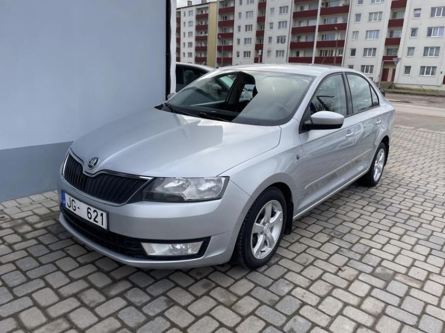 Pelēks Skoda Rapid 2013 Rīga, ar dzinēja tilpumu 1.60 L un nobraukumu 274 tūkst. km par 4450 €, foto 10 vietnē AUTOMOTO.COM.LV