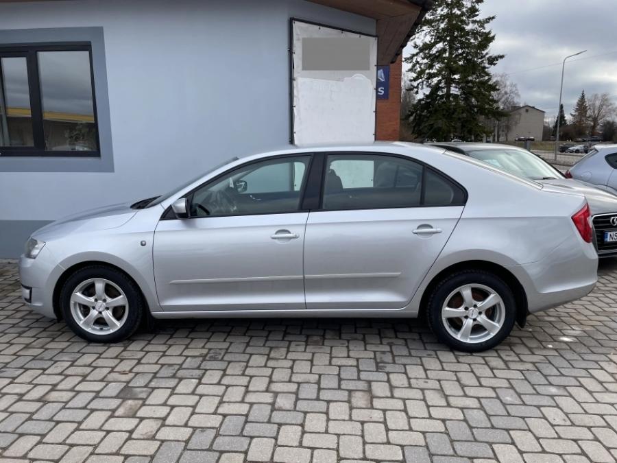 Pelēks Skoda Rapid 2013 Rīga, ar dzinēja tilpumu 1.60 L un nobraukumu 274 tūkst. km par 4450 €, foto 14 vietnē AUTOMOTO.COM.LV