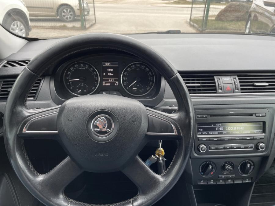 Pelēks Skoda Rapid 2013 Rīga, ar dzinēja tilpumu 1.60 L un nobraukumu 274 tūkst. km par 4450 €, foto 51 vietnē AUTOMOTO.COM.LV