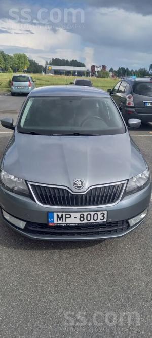 Pelēks Skoda Rapid 2013 Rīga, ar dzinēja tilpumu 1.60 L un nobraukumu 203 tūkst. km par 5650 €, foto 4 vietnē AUTOMOTO.COM.LV