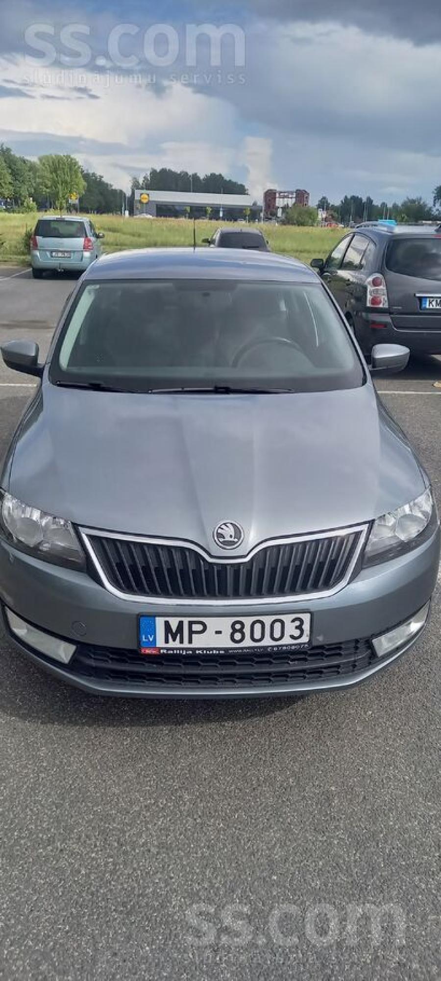 Pelēks Skoda Rapid 2013 Rīga, ar dzinēja tilpumu 1.60 L un nobraukumu 203 tūkst. km par 5650 €, foto 4 vietnē AUTOMOTO.COM.LV