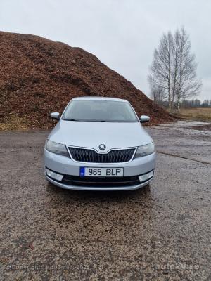 Grey Skoda Rapid 2014 in Tallinn, with an engine capacity of 1.20 L and mileage of 253 thousand km for 2700 €, photo 2 on AUTOMOTO.COM.LV