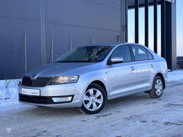 Pelēks Skoda Rapid 2014 Viļņa, ar dzinēja tilpumu 1.60 L un nobraukumu 183 tūkst. km par 4600 €, foto 1 vietnē AUTOMOTO.COM.LV