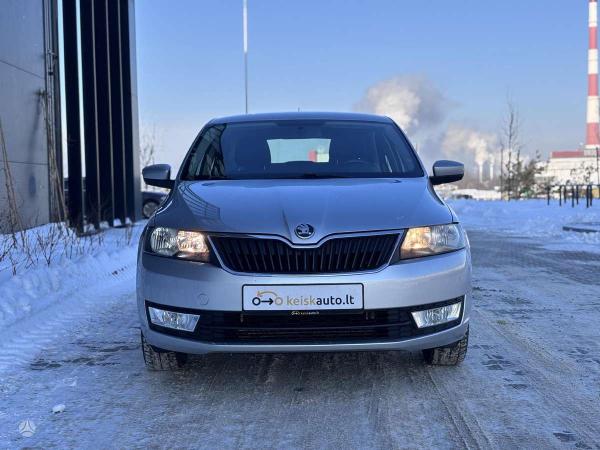 Pelēks Skoda Rapid 2014 Viļņa, ar dzinēja tilpumu 1.60 L un nobraukumu 183 tūkst. km par 4600 €, foto 6 vietnē AUTOMOTO.COM.LV
