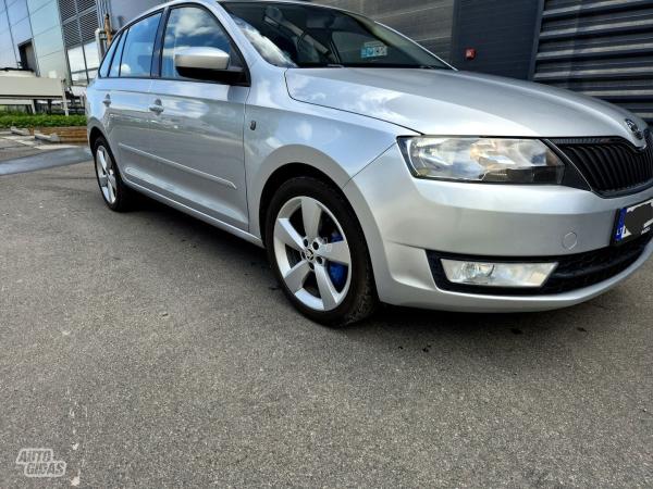 Pelēks Skoda Rapid 2014 Kauņa, ar dzinēja tilpumu 1.60 L un nobraukumu 358 tūkst. km par 4700 €, foto 5 vietnē AUTOMOTO.COM.LV