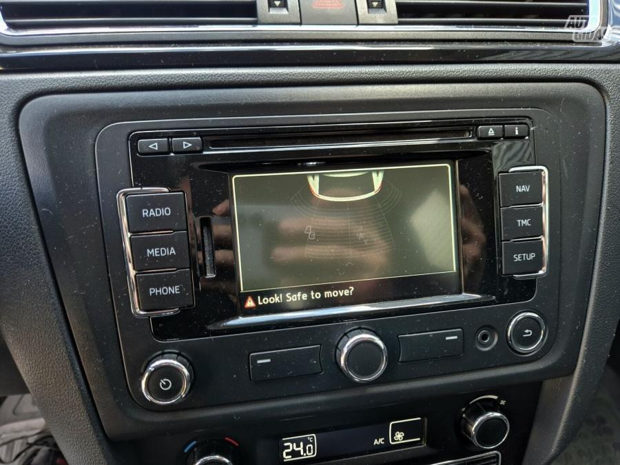 Grey Skoda Rapid 2014 in Kaunas, with an engine capacity of 1.60 L and mileage of 358 thousand km for 4700 €, photo 14 on AUTOMOTO.COM.LV