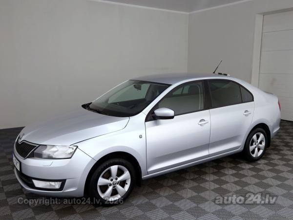 Grey Skoda Rapid 2014 in Tallinn, with an engine capacity of 1.40 L and mileage of 186 thousand km for 2799 €, photo 2 on AUTOMOTO.COM.LV