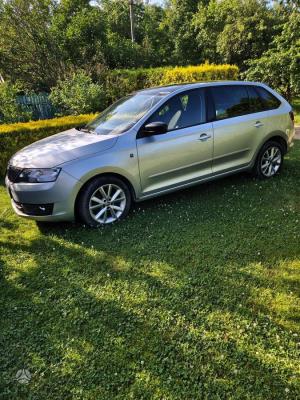 Grey Skoda Rapid 2014 in Vilnius, with an engine capacity of 1.60 L and mileage of 202 thousand km for 5500 €, photo  on AUTOMOTO.COM.LV