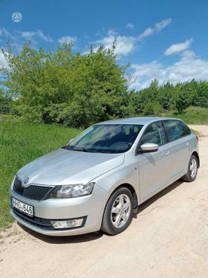 Grey Skoda Rapid 2014 in Vilnius, with an engine capacity of 1.20 L and mileage of 134 thousand km for 3950 €, photo 3 on AUTOMOTO.COM.LV