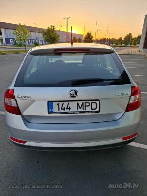 Grey Skoda Rapid 2015 in Tallinn, with an engine capacity of 1.20 L and mileage of 186 thousand km for 5600 €, photo 9 on AUTOMOTO.COM.LV