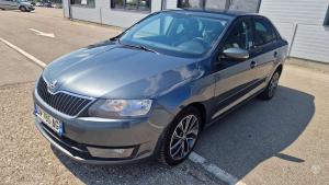 Grey Skoda Rapid 2015 in Panevezys, with an engine capacity of 1.60 L and mileage of 180 thousand km for 3700 €, photo  on AUTOMOTO.COM.LV
